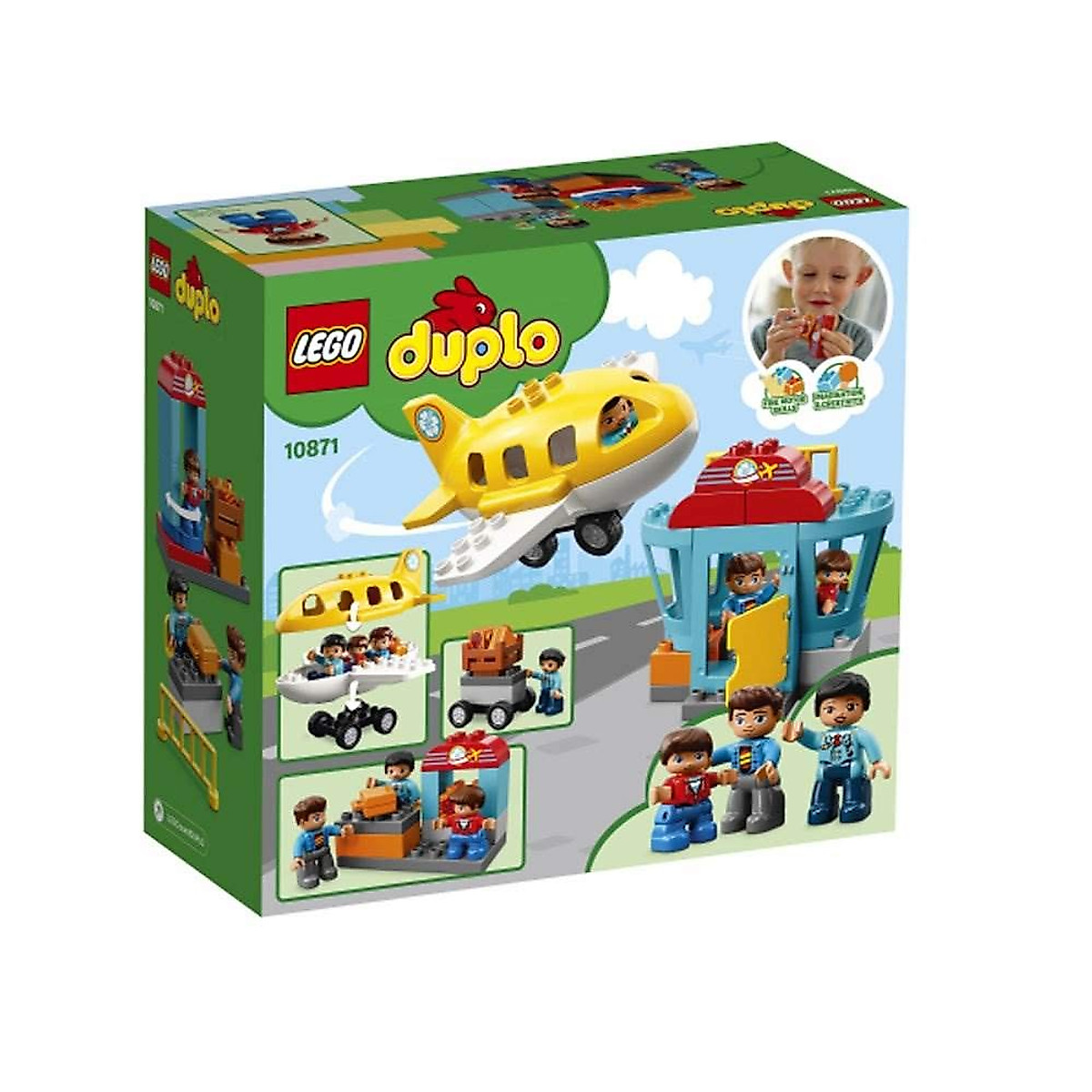 LEGO DUPLO Town Airport 10871 Building Blocks (29 Pieces)