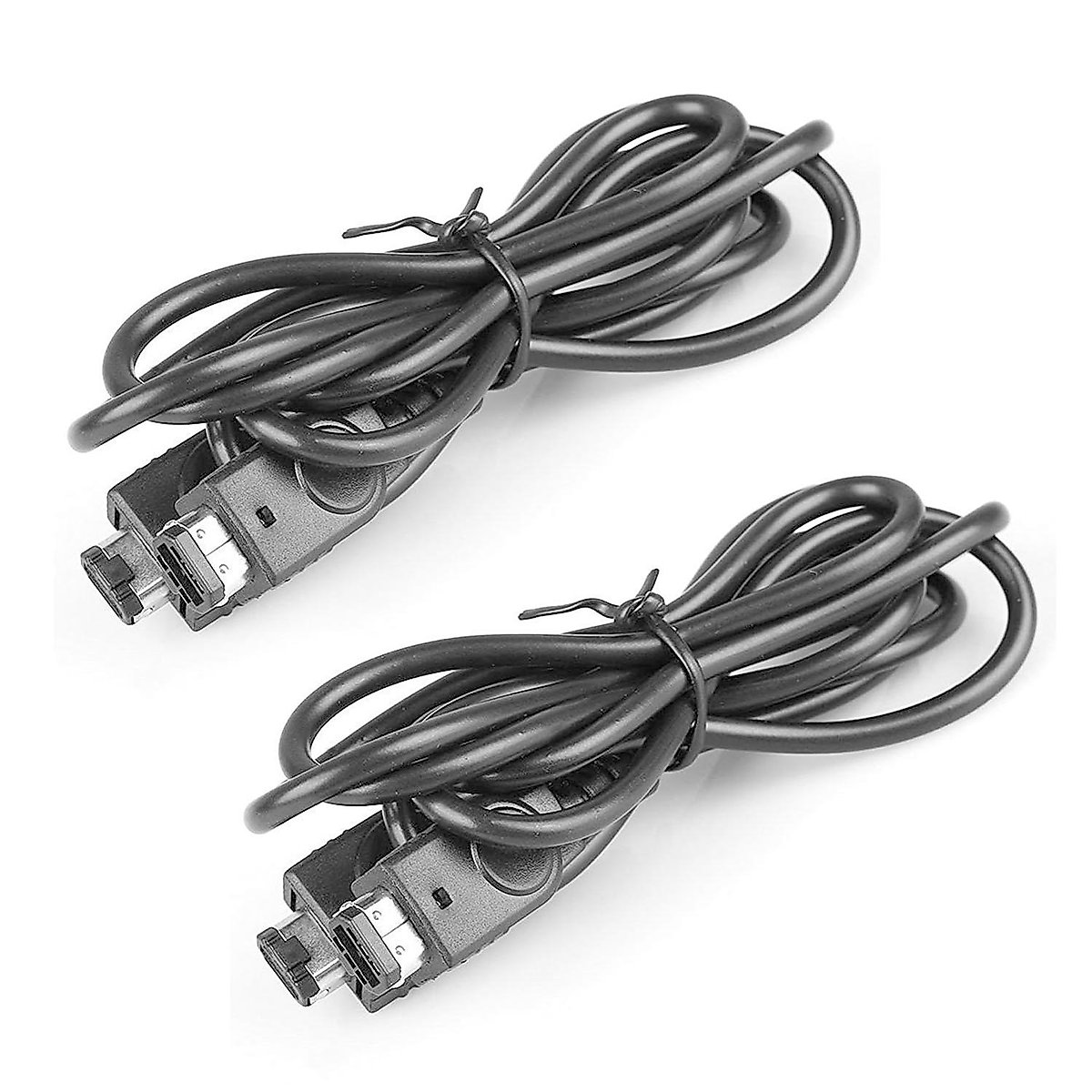 traderplus 2Pcs GBA SP Link Cable 2 Player Game Link Connect Cable Cord Compatible for Nintendo Gameboy Advance and SP