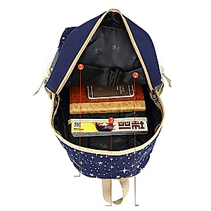 Yookeyo Girls School Bag 3Pcs for Elementary, Backpack/Shoulder Bag/Handbag