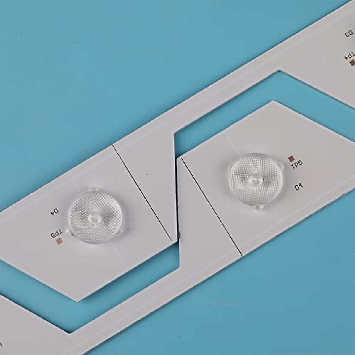 HYRAM 55' LED Backlight Strip for TV TMT_55E5800_10X6_3030C_6S1P_W44 YHF-4C-LB5506-YH1 55FA3203 55FA3213 D55A561U B55A858U Fit for Thomson Light Strip