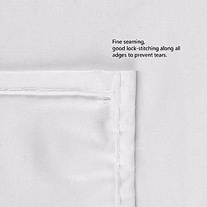 Hemmotop White Backdrop Background 10 x 20 ft White Backdrop Screen for Photography,Seamless White Photography Backdrop Background for Photo Video Studio