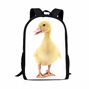SYtrade Yellow Duck Backpacks for School Kids Book Bag Cute