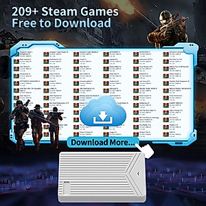 JFamiglia 206+ AAA PC-Games Built-in 5T External Hard Drive,Real-Time PC Gaming Like S-team Games/RPG/FPS/AVG,SATA 3 to USB 3.0,Plug & Play Video HDD for Windows 8.1/10,Up 6GB/s,Black(Hyper Base PN5)