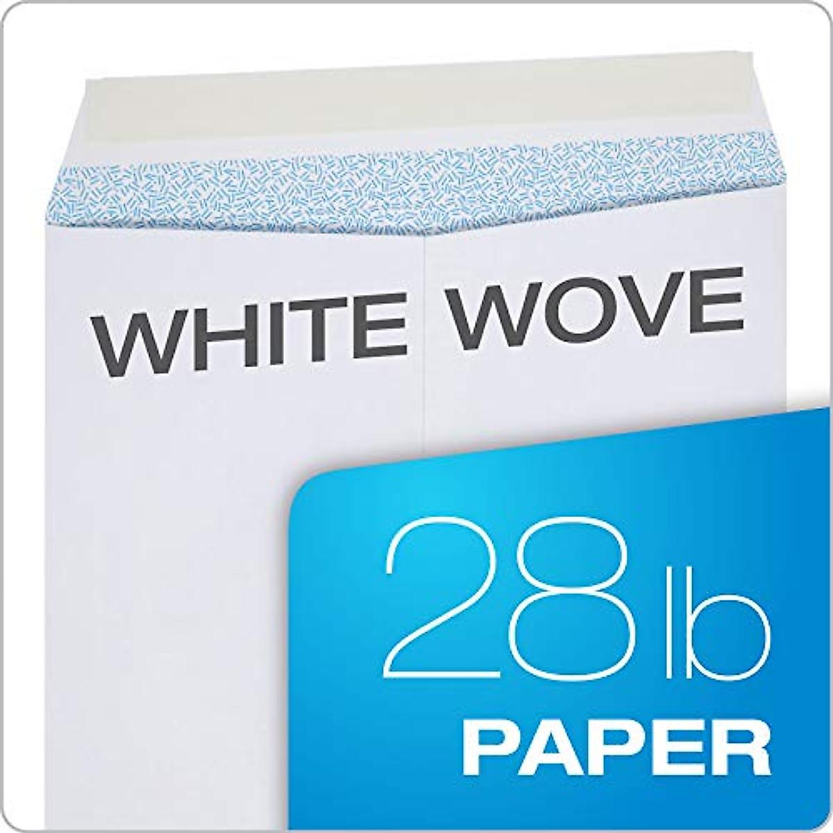 Columbian Envelopes Columbian 9 x 12 Catalog Mailing Envelopes, SimplySafe Tamper Evident, Security Tint, Pull Strip, Peel and Seal Closure, White, 100/Box (COLO930)