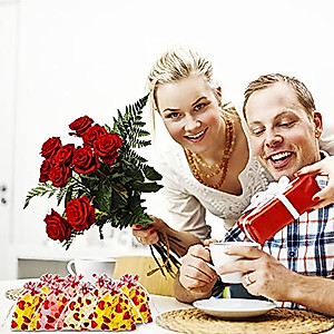 Bnsikun 50 Pieces Heart Candy Bags Organza Jewelry Pouches (3.5 x 4.7 inch) Pouch Drawstring Bags for Jewelry Packaging Valentine's Day Wedding Festival Party Supply