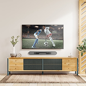 WALI Soundbar Mount for Sonos Ray, Floating Wall Mounting Bracket for Sonos Ray Essential Sound Bar Under TV with Hardware Kit (SON004-B), Black