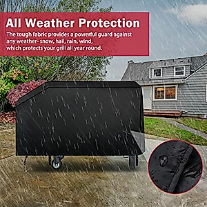 iCOVER 28 inch Griddle Cover for Blackstone,Waterproof Lightweight Polyester Flat Top BBQ Cover for Blackstone 28" Outdoor Cooking Gas Grill Griddle with One Side Shelf