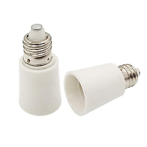 10pcs E-Simpo E11 to E11 Mini Candelabra Light Socket Base e11 led lamp Holder Adapter Extender Converter Extension(10pcs E11 to E11 Extender)