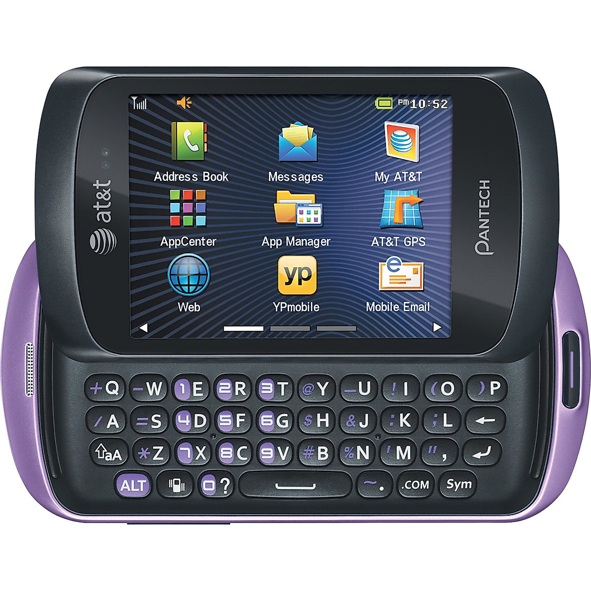 Pantech Swift, Purple (AT&T)