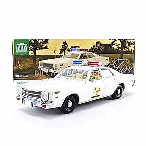 Greenlight 19055 1: 18 Artisan Collection - 1977 Plymouth Fury - Hazzard County Sheriff, Multi