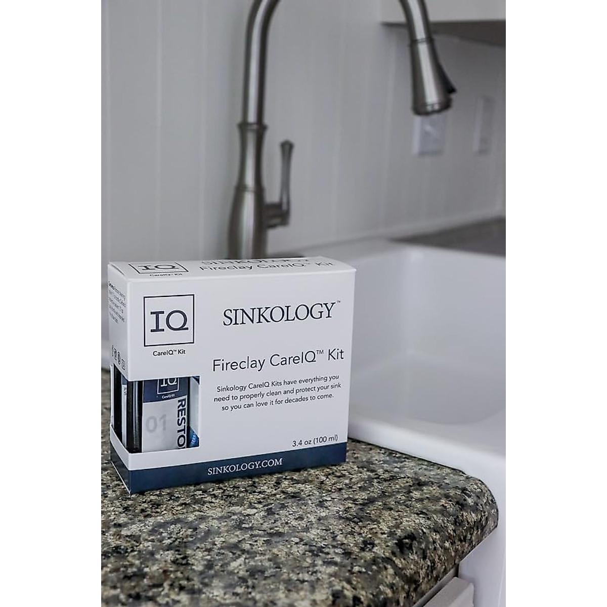 SinkSense Fireclay Care IQ Kit