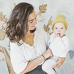 NTLX Mama Necklace – Mama Necklace for Women - Mama Script Cursive Lettering - Simple Delicate Cute – 14K Gold - Great Gift - Beautiful Card & Gift Box Included (Mama Script - Gold)