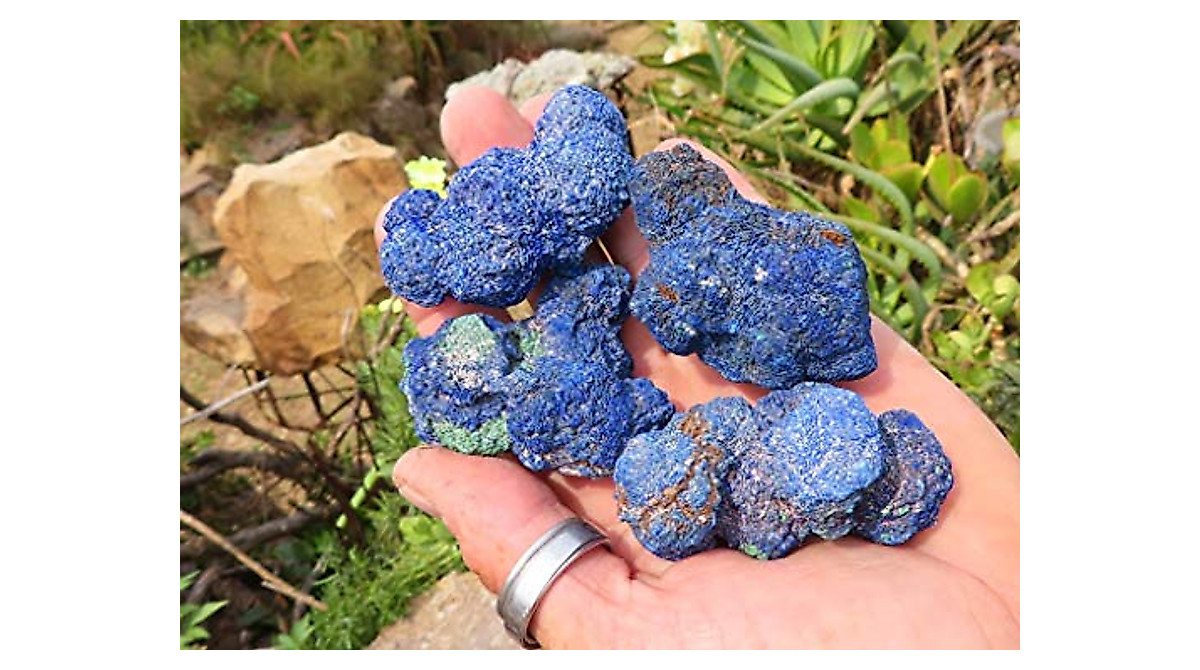 Natural Azurite Crystal Specimen - StarStuff.Rocks