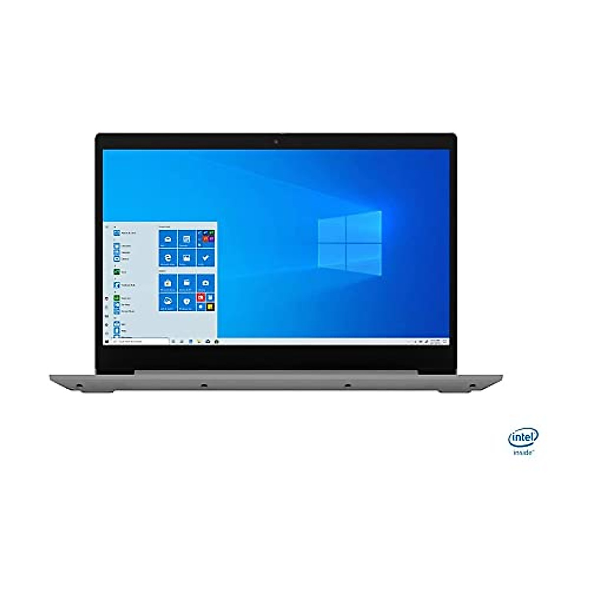 Lenovo 2022 IdeaPad 3 15.6" HD Touchscreen Laptop Computer, 10th Gen Intel Core i5-1035G1, 12GB RAM, 256GB SSD, Intel UHD Graphics, HD Webcam, Bluetooth, Windows 10, Grey, 32GB SnowBell USB Card