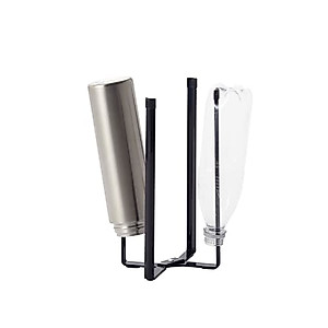 YAMAZAKI home 6785 Kitchen Multi Eco Stand-Multifunctional Plastic Bag Holder, One Size, Black