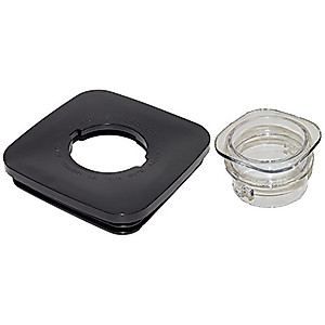 Blendin Replacement Square Lid, Compatible with 5 Cup Oster Blender Jars 4"