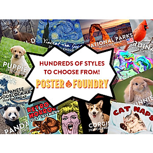 Hawaii Calendar 2025 Hawaiian Tropical Beach Maui Kauai Monthly Wall Calender 12 Month | American Made In The USA