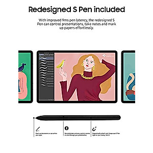 SAMSUNG Galaxy Tab S7 Wi-Fi, Mystic Black - 512GB (Renewed)