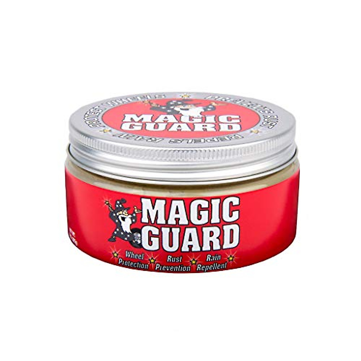 Magic Guard – Best Wheel Wax – Sealant & Protection for All Wheels – Easy Removal of Brake Dust & Road Grime - Hydrophobic – Acid, Corrosion & Moisture Resistant – Made in USA – 8 oz 