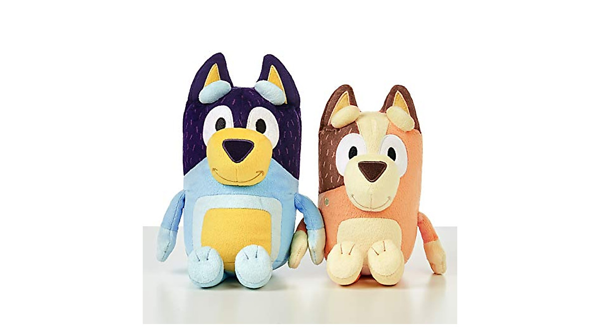 Bluey Dad & Mum Plush Bundle - Soft, Cuddly Bluey Characters
