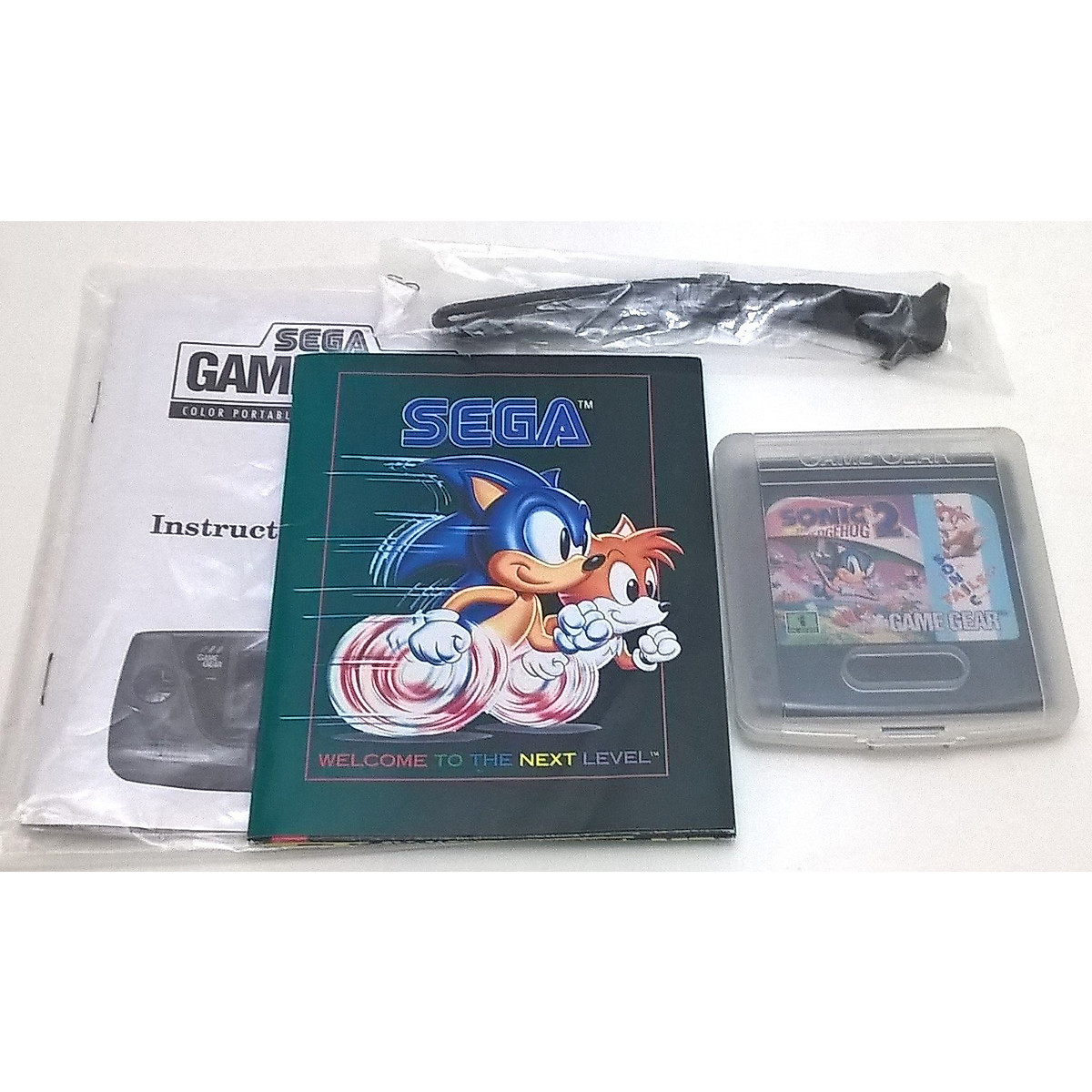 Game Gear Hardware Console with Sonic 2 Game Included