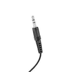 JEUYOEDE G Shape Style Listen Only Earpiece for 3.5mm Connector Radio Handheld Mic – 1 Pin