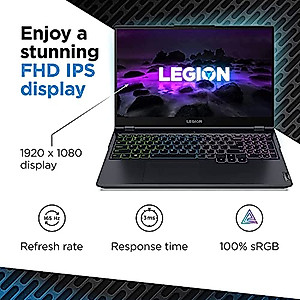 Lenovo - Legion 5 - Gaming Laptop - AMD Ryzen 7 5800H - 32GB RAM - 2TB Storage - NVIDIA GeForce RTX 3050Ti - 15.6" FHD Display - Windows 11 Home - Phantom Blue - TGC Accessories
