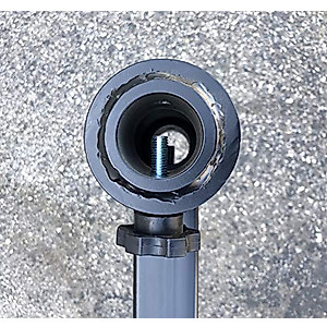 MAXXHAUL 50102 Hitch Mount Umbrella Holder - Durable and Sturdy - Great Support for Large Patio and Outdoor Umbrellas - Ideal for Traveling, Tailgating and Other Outdoor Events , Black