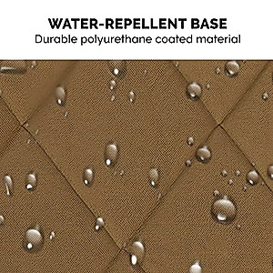 Furhaven X-Small Dog Bed Sherpa Fleece Bolster Crate Pad, Washable - Cream, Extra Small