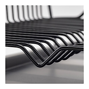 JUNXIAN Dish Rack Household Dish Drying Rack Kitchen Countertop Utensil Organizer Storage Kitchen Dishware Storage Stand Dish Containers(A)