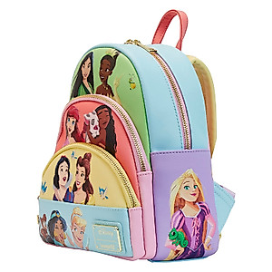 Loungefly Disney Princess Triple Pocket Mini Backpack
