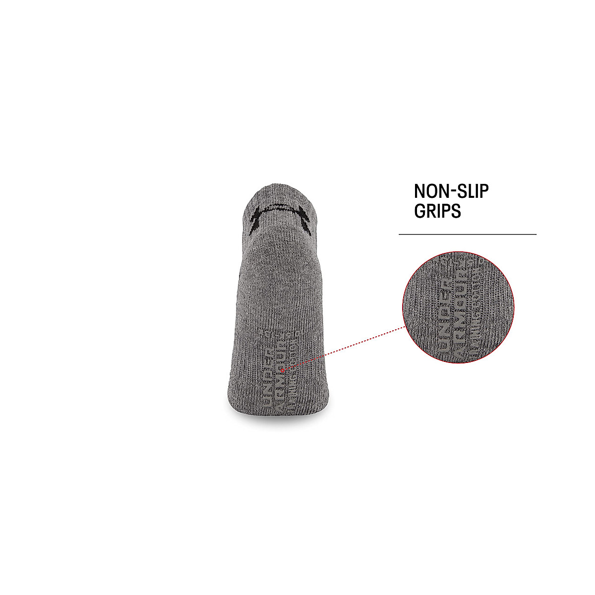 Under Armour Boys Multi Pack Quarter Sock, Color Block, 2T-4T