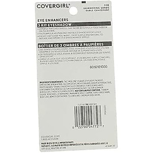 Covergirl Eye Enhancers Quick-Kit-Trio Shadow 110 Shimmering Sands, 0.14 Ounce