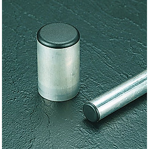 Caplugs 99395196 Plastic Plug for Round Tubing. CCF-1 3/4-10-14, PE-LD, to fit Round Tube Size OD1.750" Wall Thickness, Black (Pack of 40)