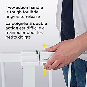 Safety 1st Easy Install 28" High Walk Thru Gate, Fits Between 29" and 38"