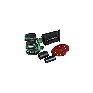 Metabo HPT 18V MultiVolt™ Cordless 5-Inch Random Orbit Sander | Tool Only - No Battery | Variable Speed | Brushless Motor | Electric Brake | SV1813DAQ4