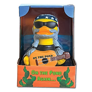CelebriDucks - On The Pond Again - Floating Rubber Ducks - Collectible Bath Toy Gift for Kids & Adults of All Ages