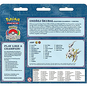 Pokemon TCG Ondřej Škubal 2022 World Championships Deck