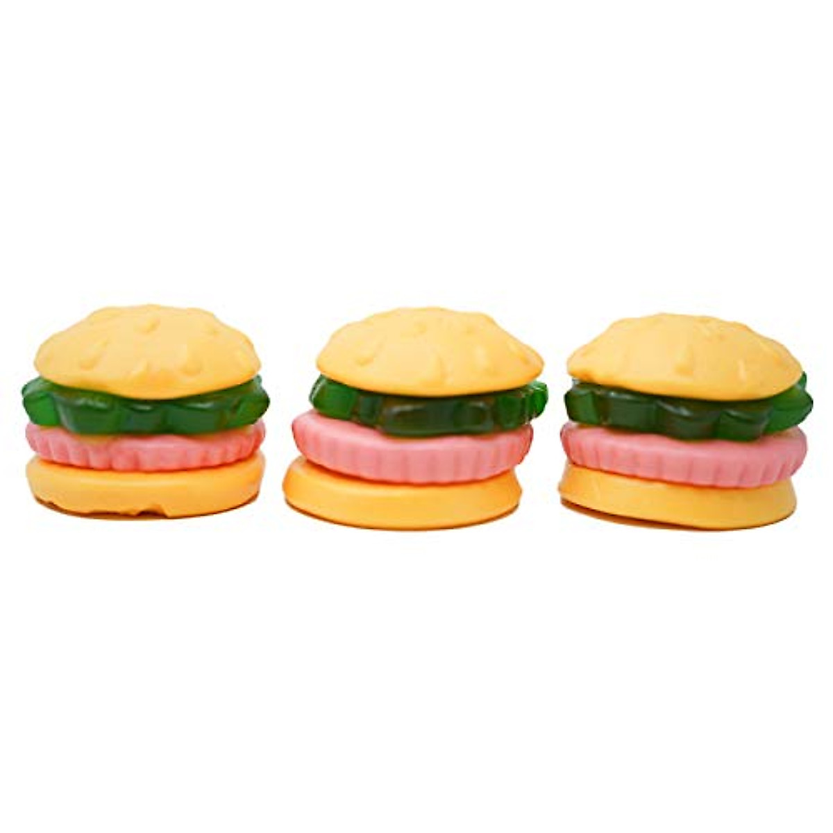Giant Gummy Krabby Patties Candy, SpongeBob Burger Sliders, 9.52 Ounce