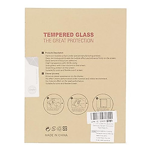 Gerutek [2-Pack Screen Protector for Samsung Galaxy Tab A7 10.4 2020 (SM-T500/T505/T507), 9H Hardness, Ultra Clear, Scratch Resist, Bubble Free Tempered Glass Protector for Samsung Tab A7 10.4"