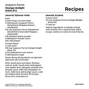 Augason Farms Orange Delight Drink Mix 5 lb. 11 oz.