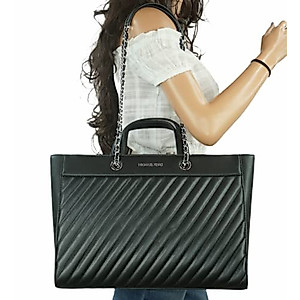 Michael Kors Women's Rose Large Quilted Tote