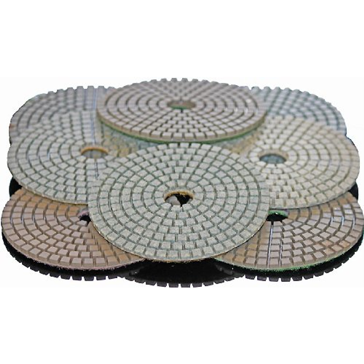 STADEA 4" Diamond Wet Polishing Pads for Wet Polisher Concrete Stone Polishing: Grit 30 grinding wheel
