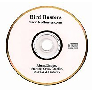 BirdsGottaGo Distress & Predator Calls CD - Starling Crows Grackle Red Tail Goshawk​- Scare Away starlings Crows and grackles