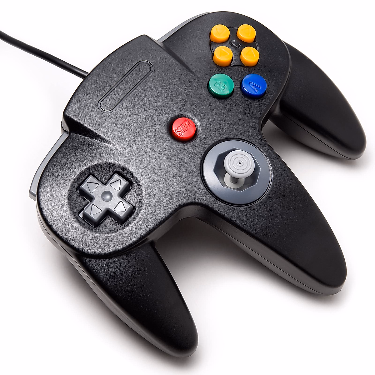 KIWITATA 2X Classic N64 Controller, Retro N64 Remote Wired Game Upgraded Joystick Gamepad Controller for N64 Video Game Console