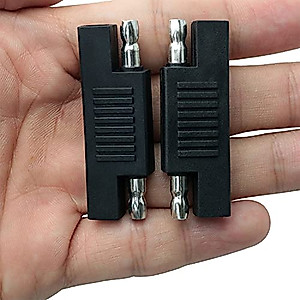 Mutai SAE Connector 4PCS Solar Polarity Reversing Plug Adapter for SAE to SAE Quick Disconnect Extension Cable Panel Battery Power Charger
