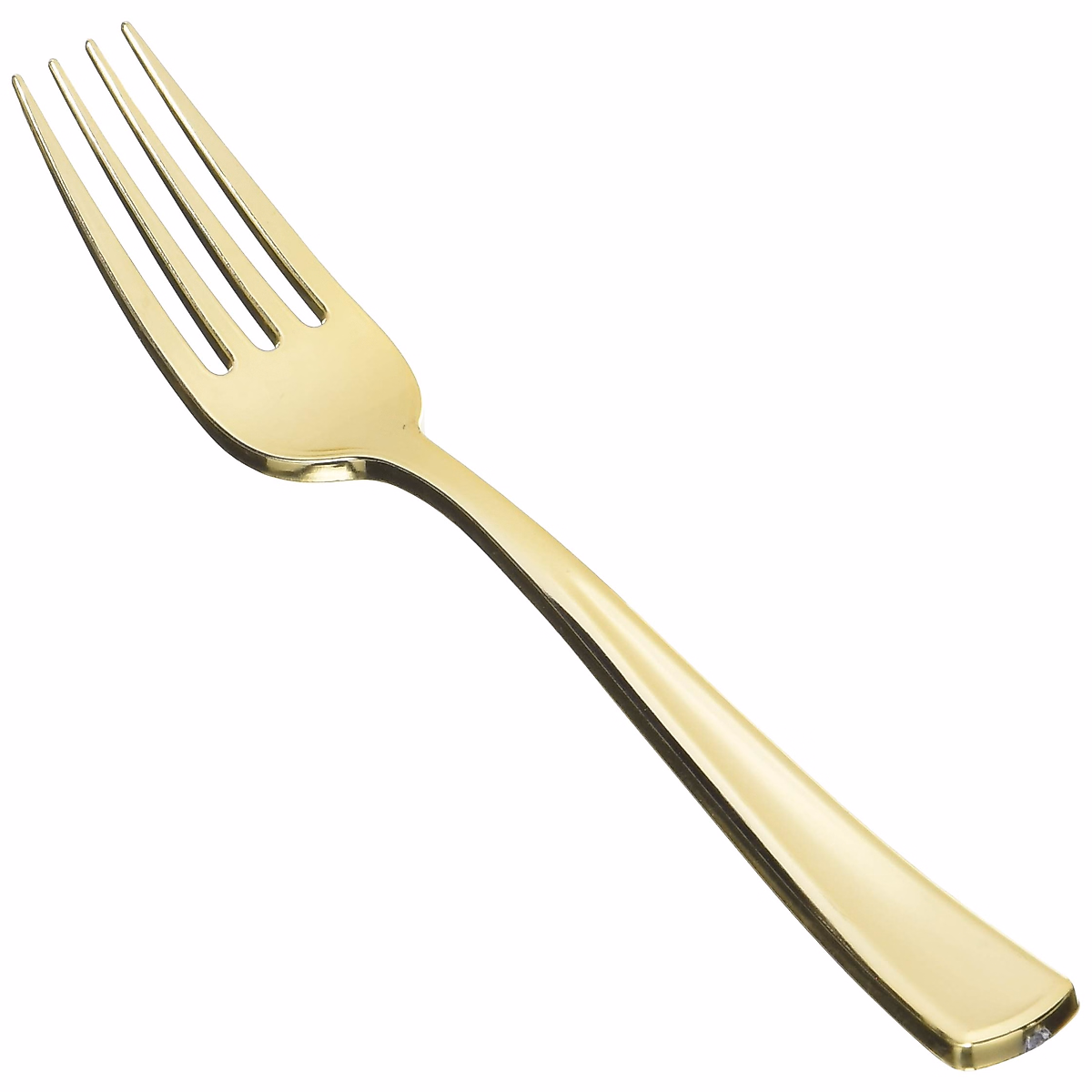 Elegant Premium Gold Forks (Pack of 32) | Heavy-Duty & Disposable for Weddings, Parties & Special Occasions