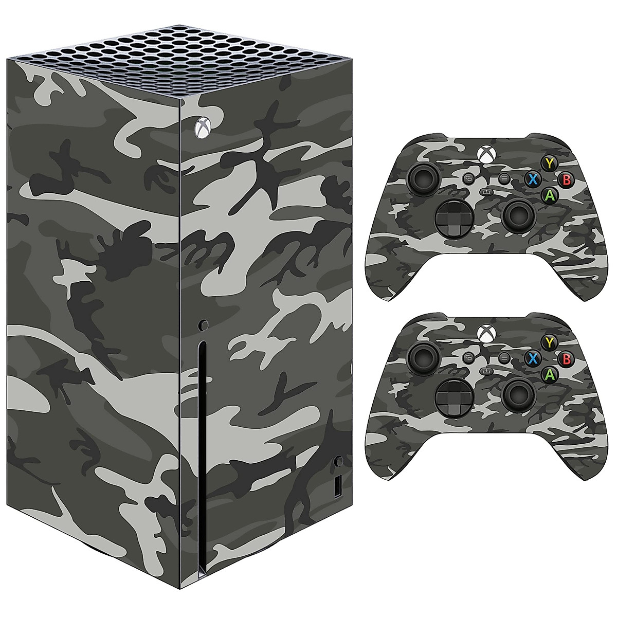 VWAQ Camo Skin Designed to Fit Xbox Series X Console and Controllers - XSRSX14