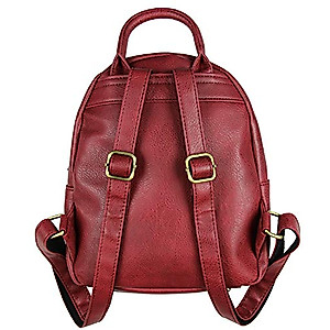 Harry Potter Hogwarts Crest Faux Leather Mini Backpack