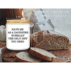 Scented Candles Gifts for Women, Lavender Scented Aromatherapy Candle for Women, Soy Wax Amber Jar Scented Candle, Great Birthday, Housewarming, Encouragement, Congratulation Gift for Female Friend